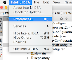 Configuring your IDE